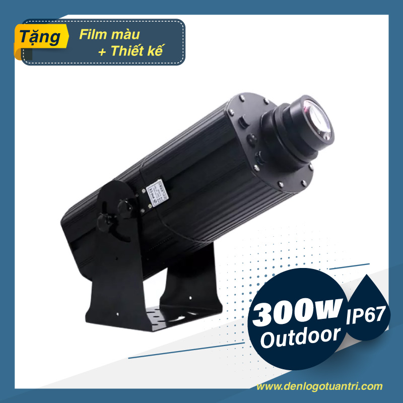 Đèn Chiếu Logo 300w Siêu Sáng - Đèn Chiếu Logo Chính Hãng